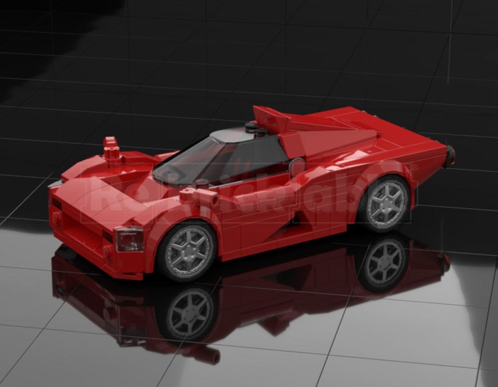 LEGO MOC-242374 Yamaha OX99-11 by GEAR-BLOX | Rebrickable - Build with LEGO