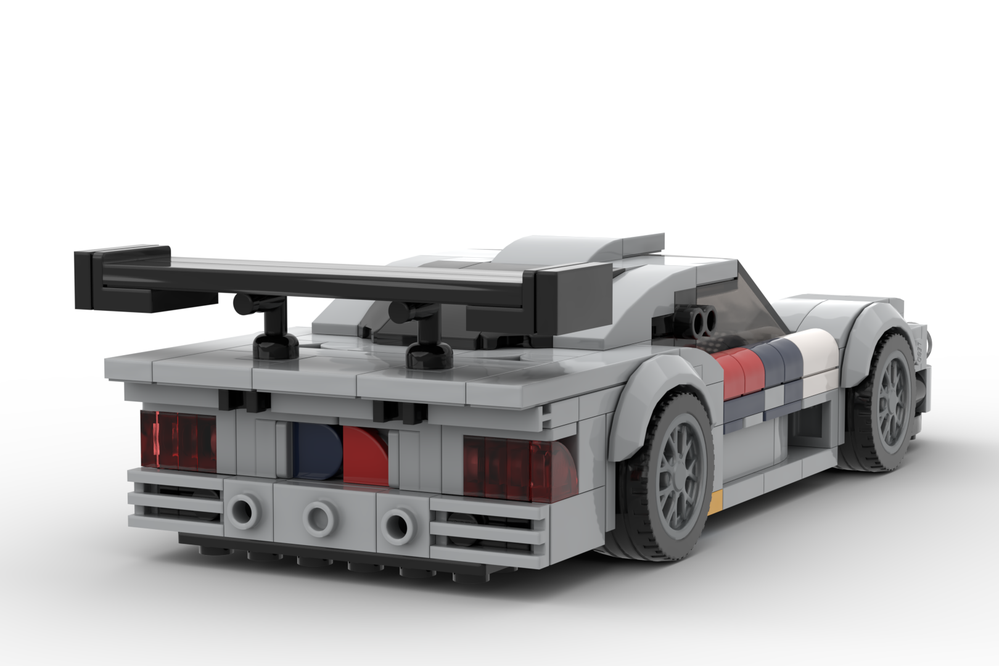 LEGO MOC 1997 Mercedes-Benz CLK GTR #11 by KineticKit | Rebrickable ...