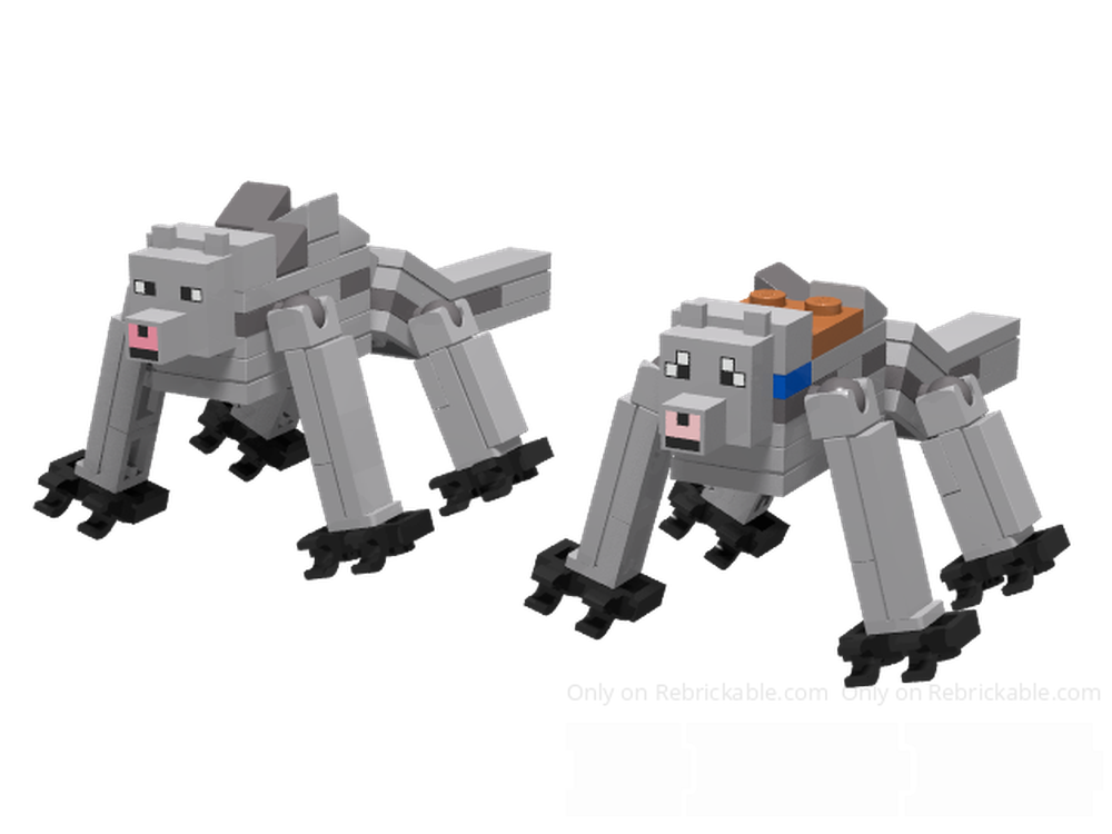 LEGO MOC MUTANT WOLVES!!! by MOCStar | Rebrickable - Build with LEGO