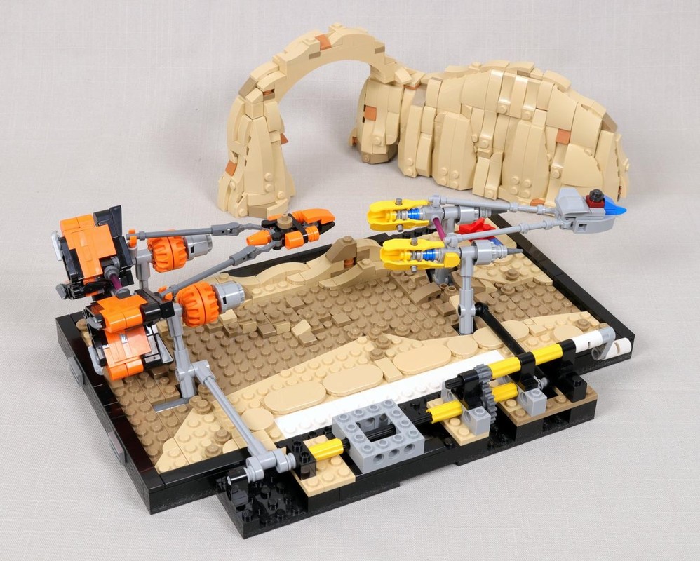 LEGO MOC-242434 Podrace Pursuit by JKBrickworks | Rebrickable - Build ...