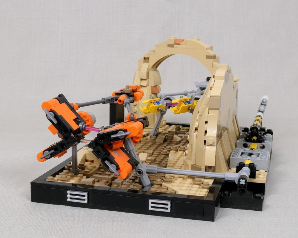 LEGO MOC-242434 Podrace Pursuit by JKBrickworks | Rebrickable - Build ...