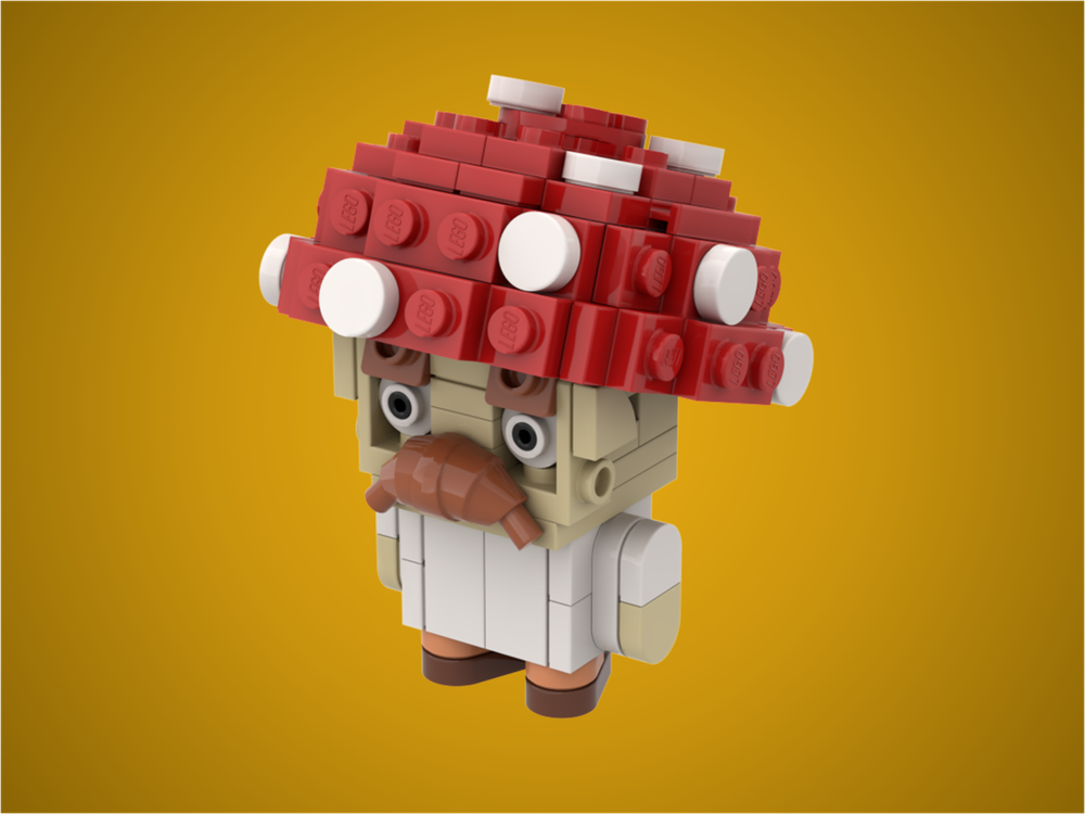 LEGO MOC-242457 Mushroom Dude by NoParadise_Bricks | Rebrickable ...