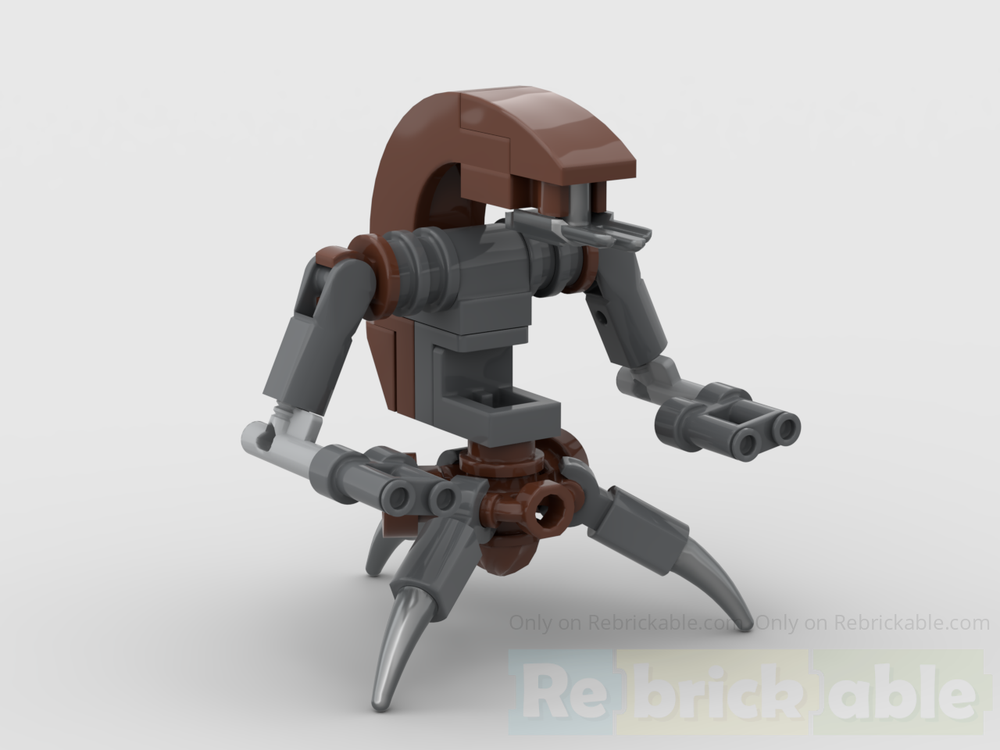 LEGO MOC Droideka / Destroyer Droid by Spacefarer | Rebrickable - Build ...