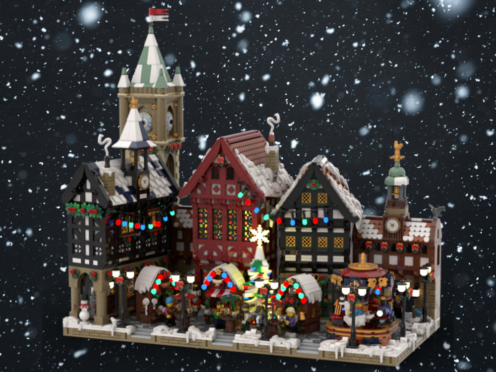 LEGO MOC German Christmas Old Town by Brick Kaiser | Rebrickable ...