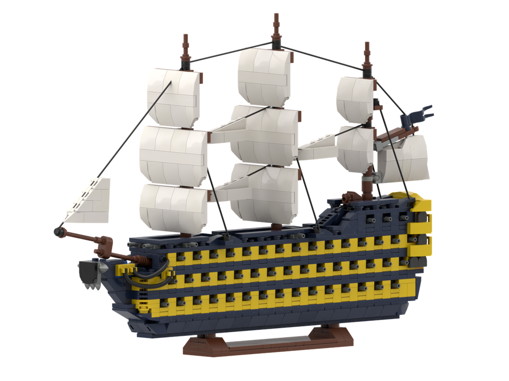 LEGO MOC HMS Endeavour by Sparrow11 | Rebrickable - Build with LEGO