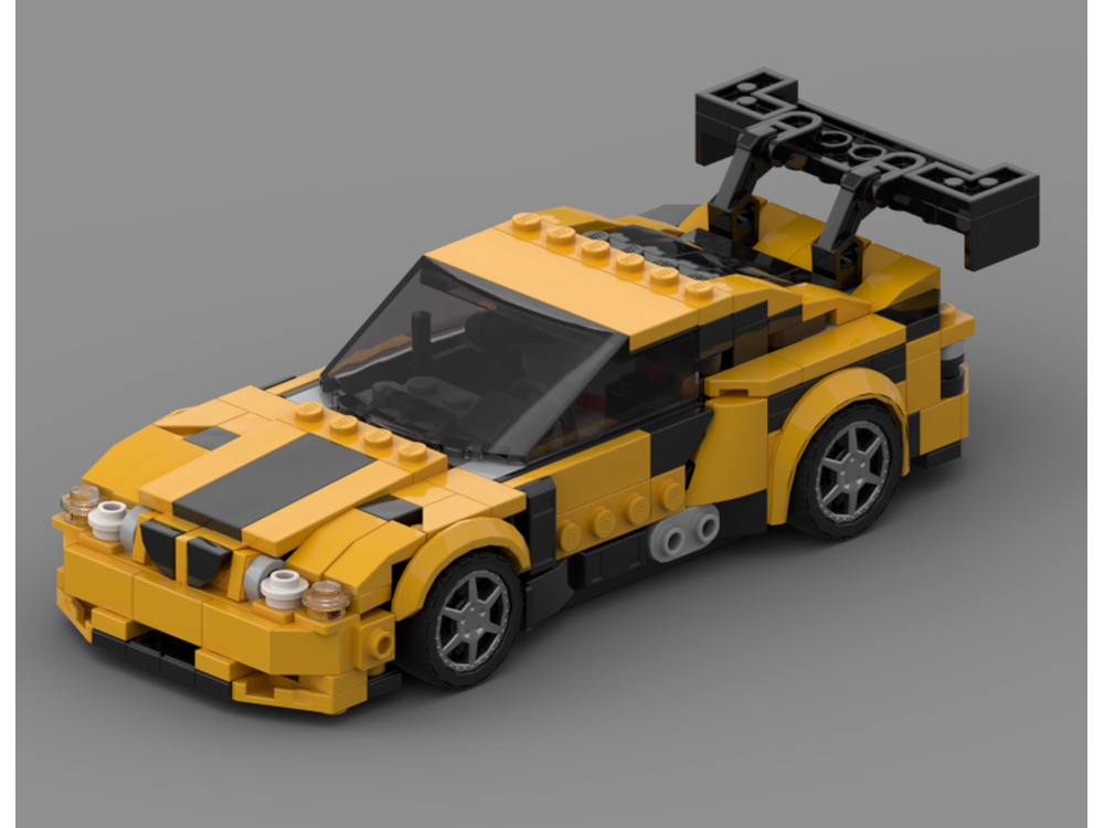 LEGO MOC-242507 BMW E46 M3 GTR (77239 alt) by DRT16 | Rebrickable ...