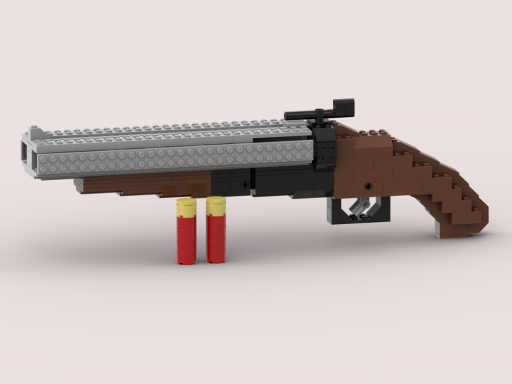 LEGO MOC Shorty Double Barrel by BarracudaBrick | Rebrickable - Build ...