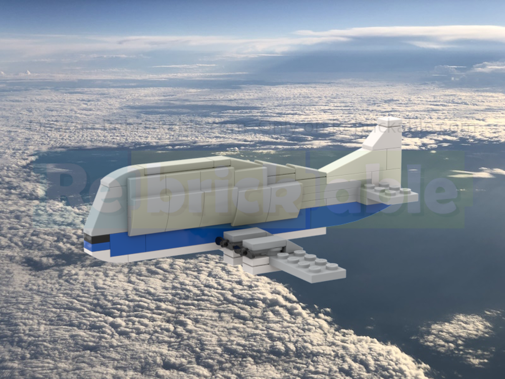 LEGO MOC Aero Spacelines Super Guppy by Planeproduction | Rebrickable ...