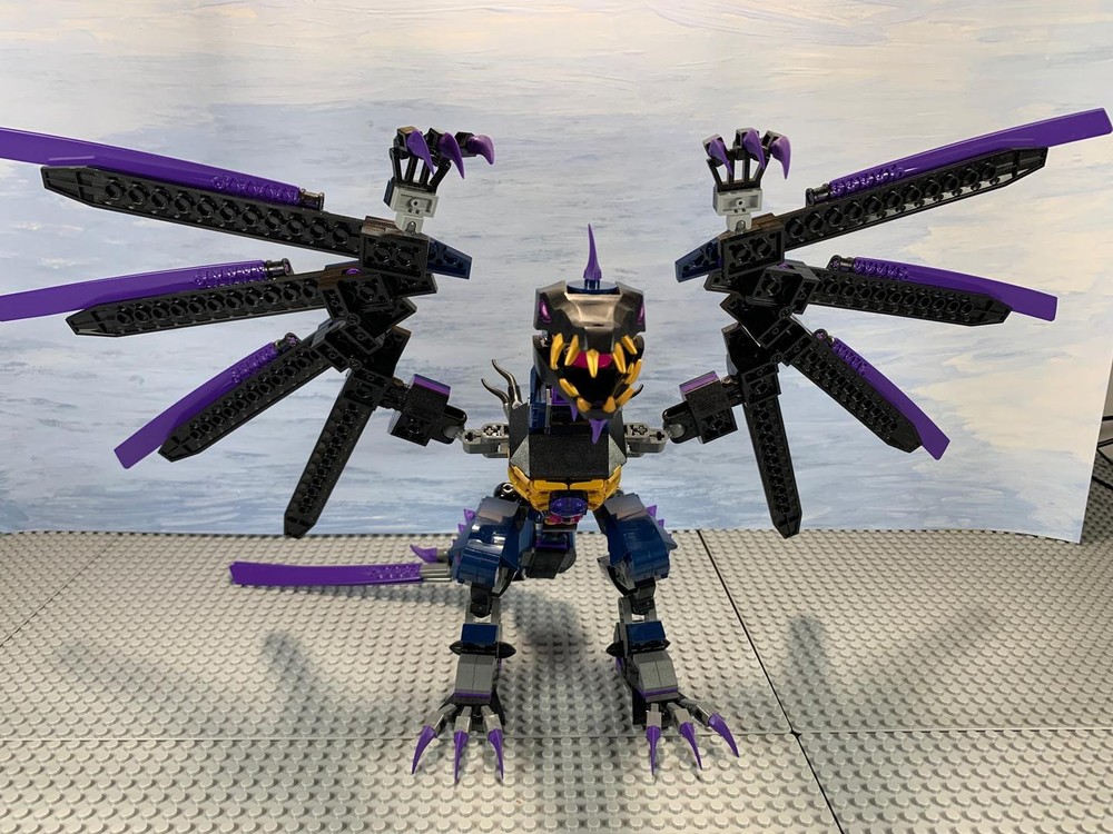 LEGO MOC-242528 Overlord Dragon Wings Mod by LegoLordTYM | Rebrickable ...