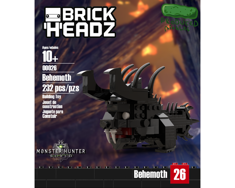 LEGO MOC Behemoth (Monster Hunter World) by ProducedPickles ...