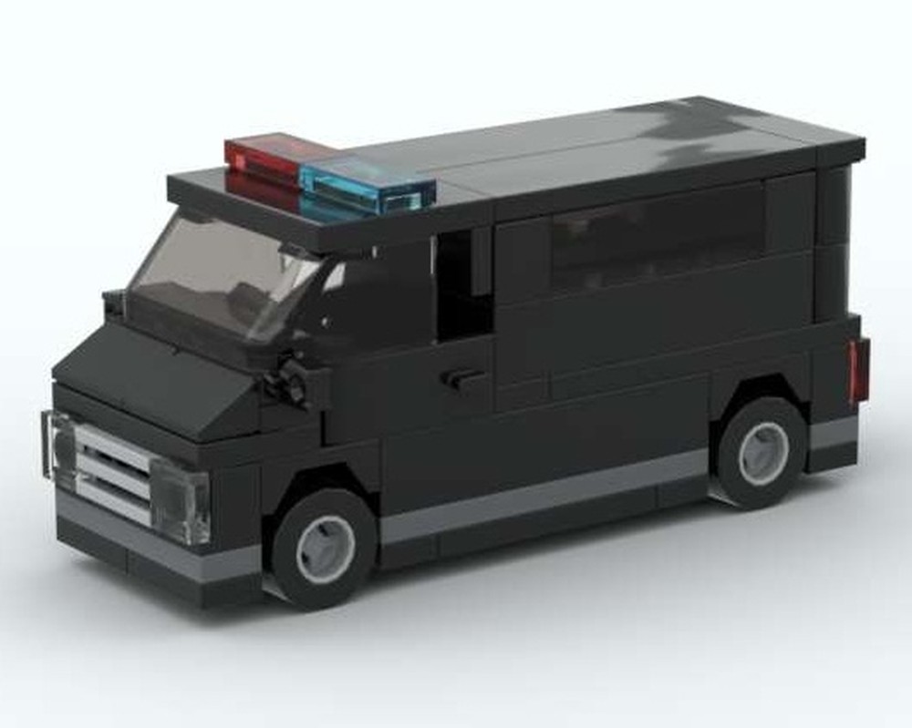 LEGO MOC Police Van (MOC) by WAI Bricks | Rebrickable - Build with LEGO