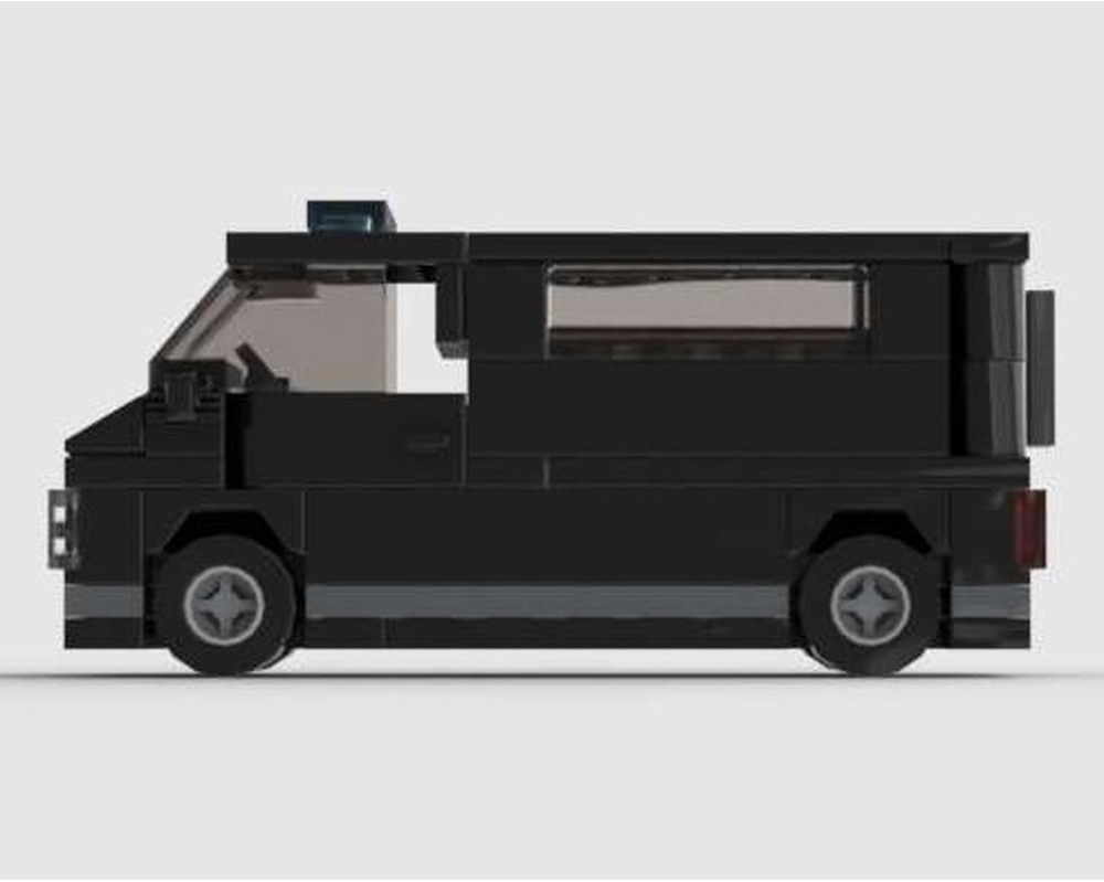LEGO MOC Police Van (MOC) by WAI Bricks | Rebrickable - Build with LEGO