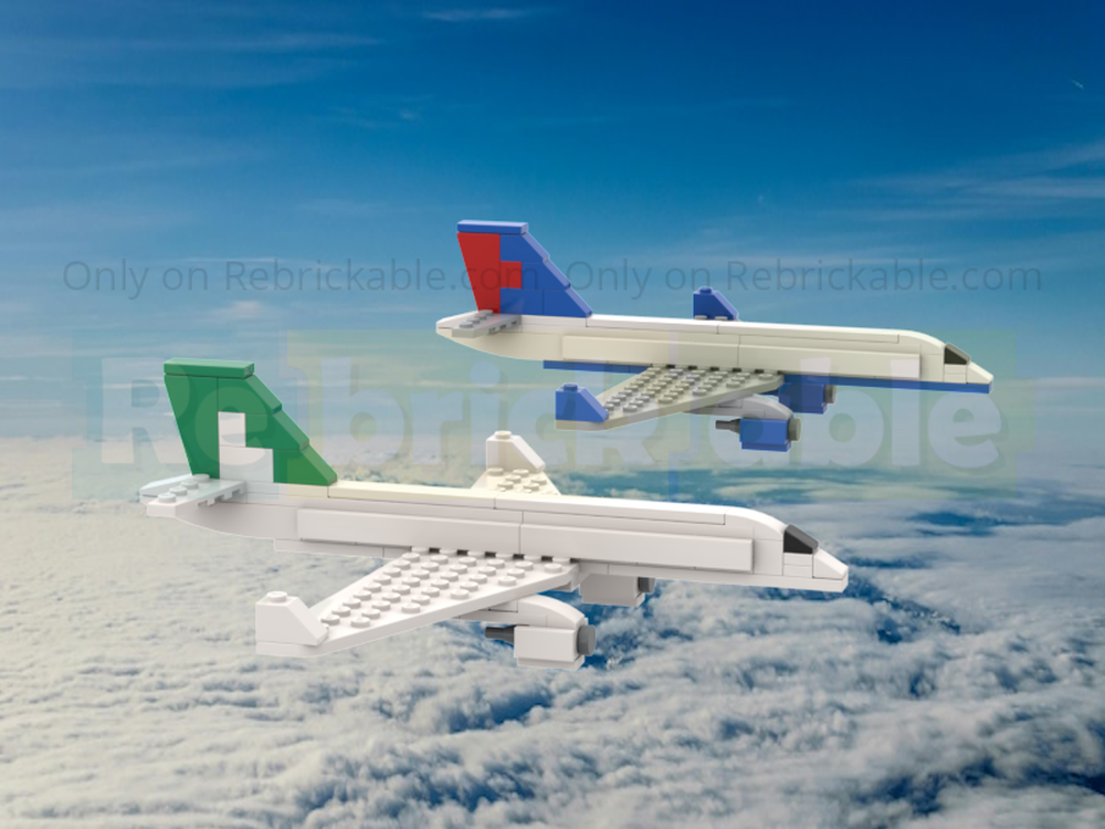LEGO MOC Airbus A350-900 Set by Planeproduction | Rebrickable - Build ...