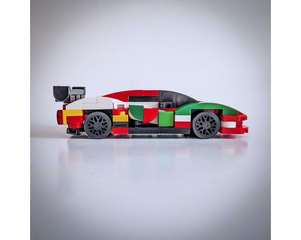 LEGO MOC-242575 Tiny Italia 458 GT2 (Stickerless) by TinySpeedChamp ...