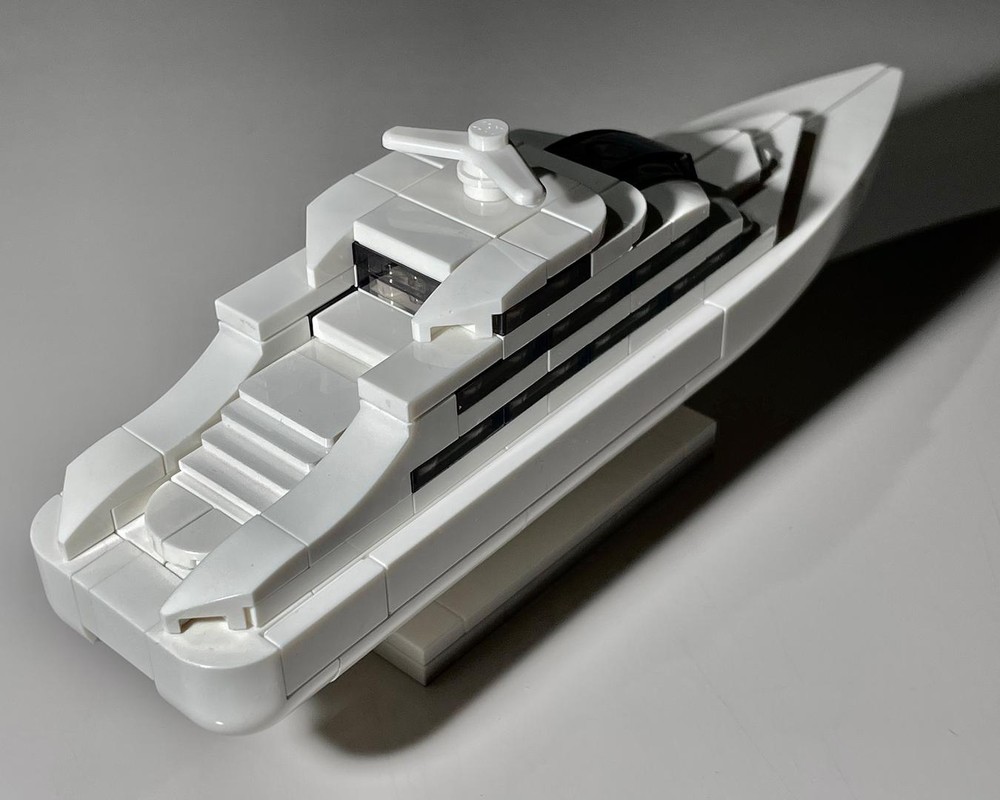 LEGO MOC-242591 Micro Yacht by AP_bricks | Rebrickable - Build with LEGO