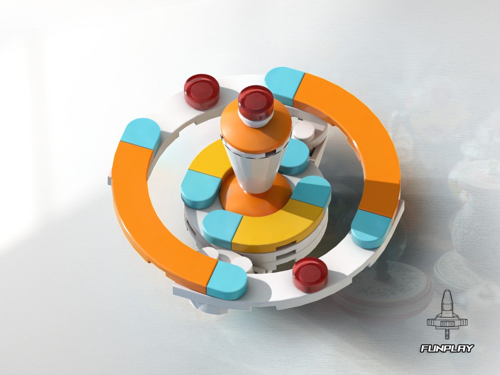 LEGO MOC-242601 Spinning Top #11 Geometric by Agilinzzz | Rebrickable ...