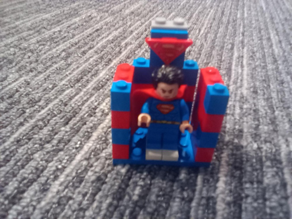 LEGO MOC Super man MIni fig stand by nfrealmusic13 productions ...