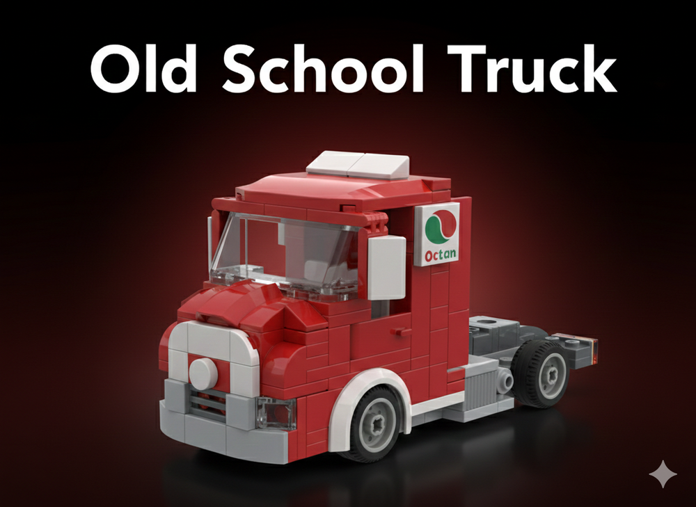 LEGO MOC-242616 Octane Oldtimer Truck by elldaimo | Rebrickable - Build ...
