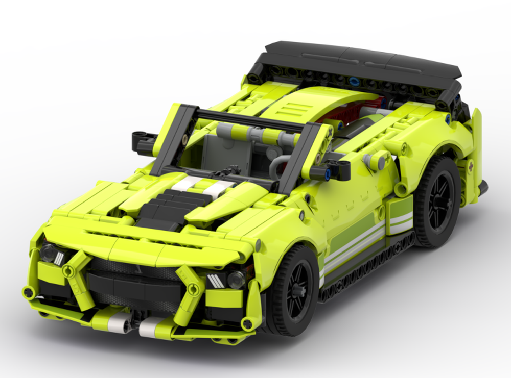 LEGO MOC-242642 42138 Ford Mustang Shelby GT500 Convertible by ...