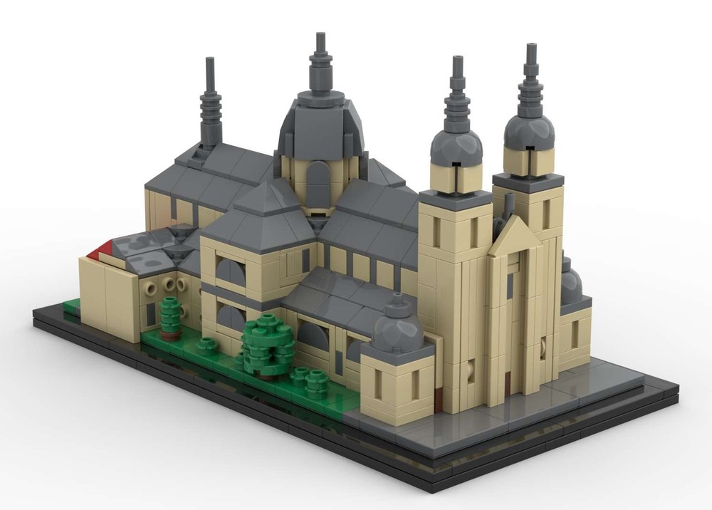 LEGO MOC Fulda Cathedral by tralux21 | Rebrickable - Build with LEGO