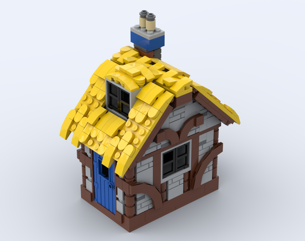 LEGO MOC Warcraft III - Human Farm by GamesInBricks | Rebrickable ...