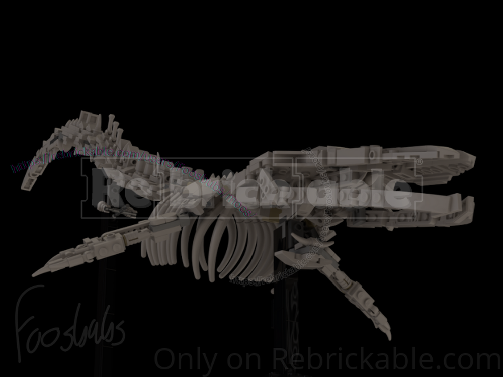 LEGO MOC-242648 21320 Blue Whale (Balaenoptera musculus) by Foosbubs ...
