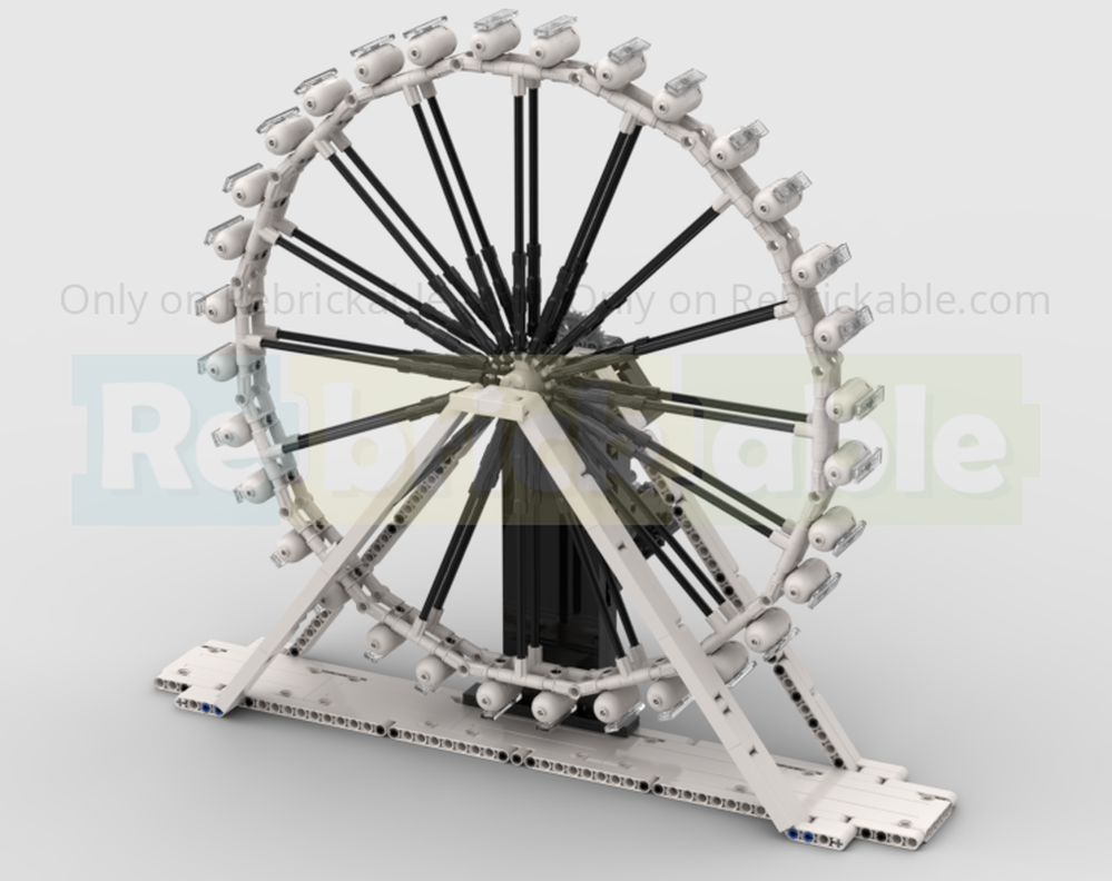 LEGO MOC Technic Working London Eye by Andy Ps Bricks | Rebrickable ...