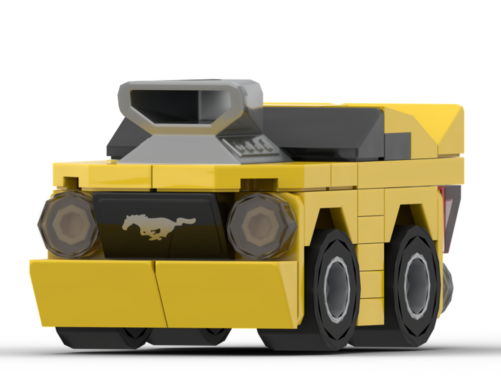 LEGO MOC Tooned Ford Mustang by siema_987 | Rebrickable - Build with LEGO