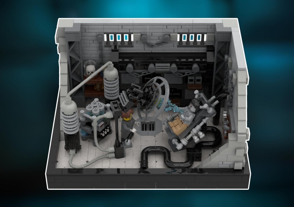 LEGO MOC "GO FOR IT FRANKY!" Frankenstein lab by BrickNstories (Théo ...