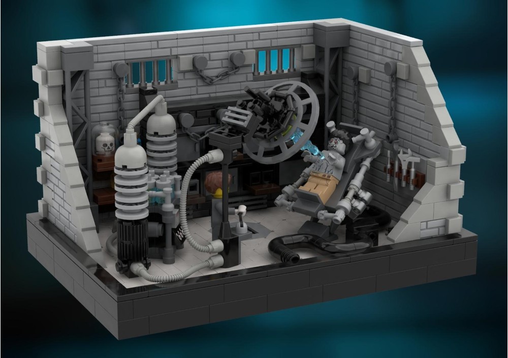 LEGO MOC "GO FOR IT FRANKY!" Frankenstein lab by BrickNstories (Théo ...