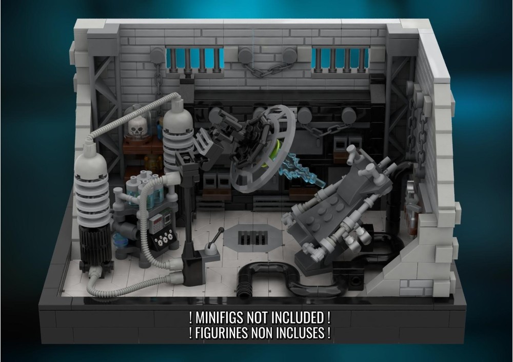 LEGO MOC "GO FOR IT FRANKY!" Frankenstein lab by BrickNstories (Théo ...