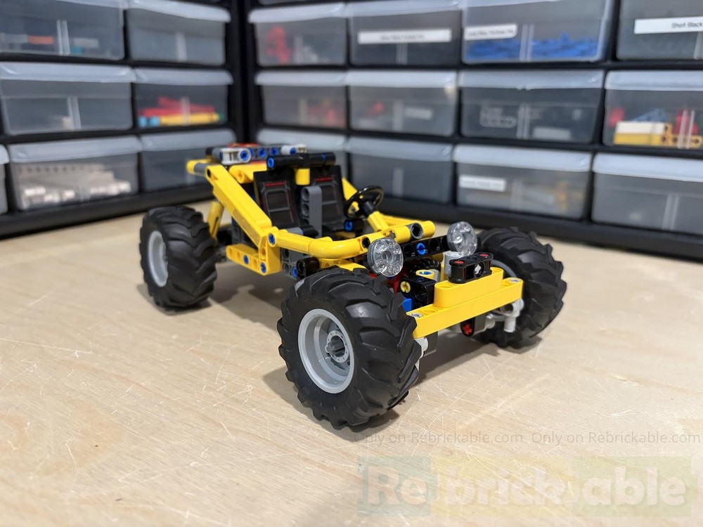 LEGO MOC-242706 (42122) tilt steering buggy by Beau88 | Rebrickable ...