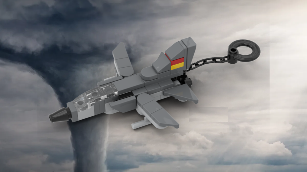 LEGO MOC Tornado Keychain by Aerobricks2 | Rebrickable - Build with LEGO