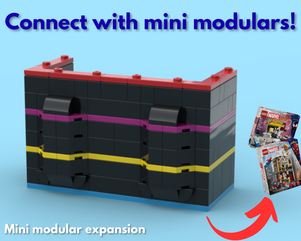 LEGO MOC-242756 Party House (Mini modular expansion) by BrickInventions ...