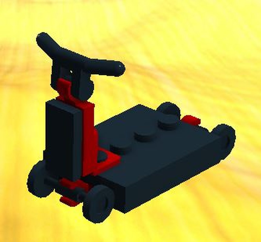 LEGO MOC Motorized scooter by Lenny | Rebrickable - Build with LEGO