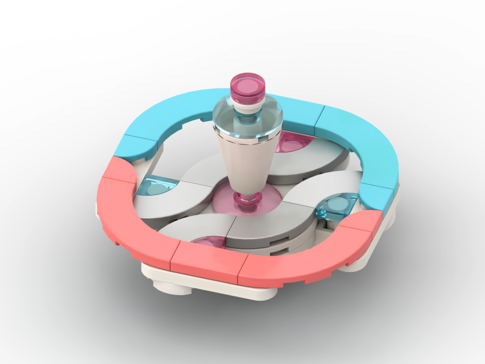 LEGO MOC Spinning Top #14 Geometric by Agilinzzz | Rebrickable - Build ...