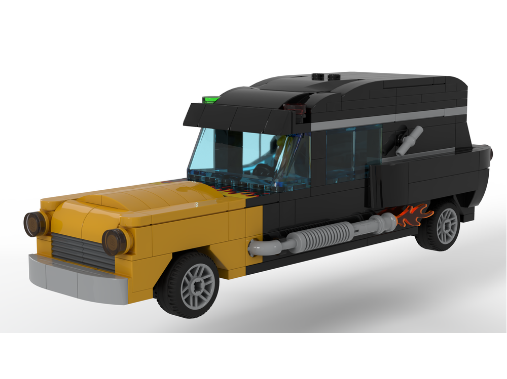 LEGO MOC Simpsons Hit and Run - Hearse by Hawk_Rowan | Rebrickable ...