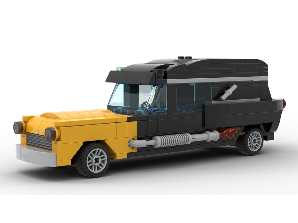 LEGO MOC Simpsons Hit and Run - Hearse by Hawk_Rowan | Rebrickable ...