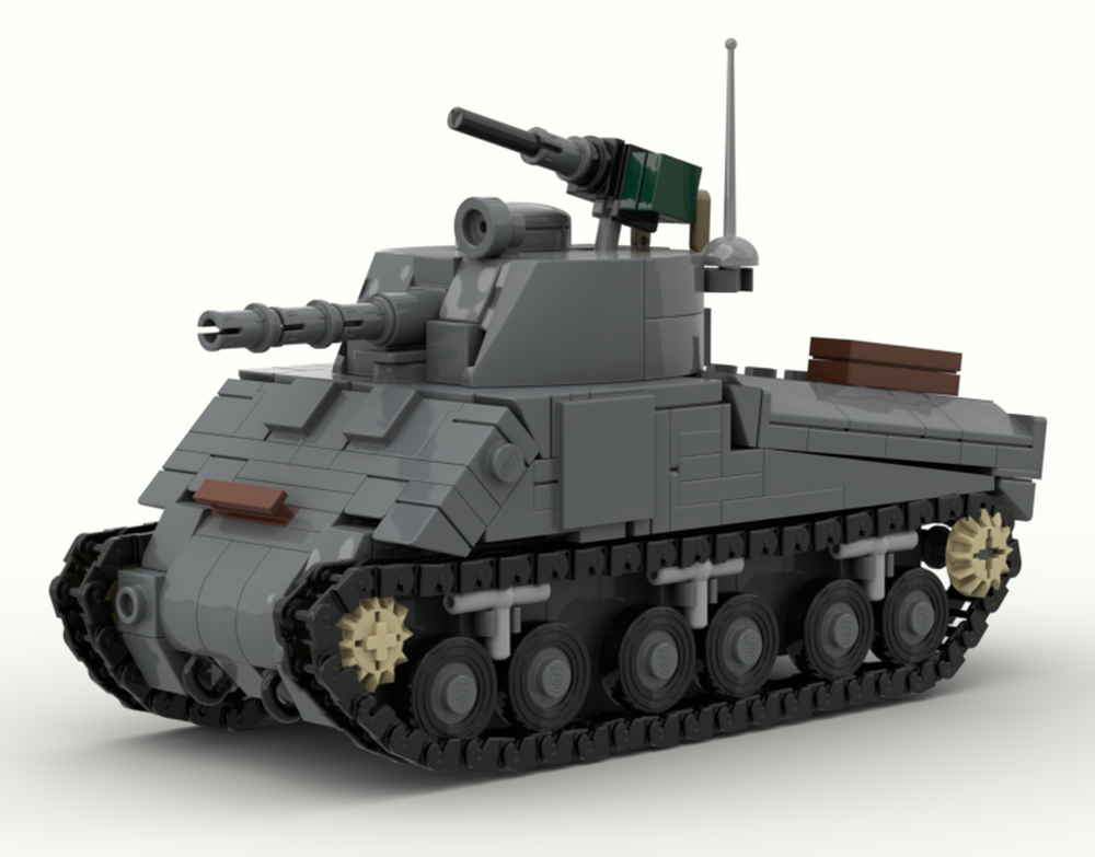 LEGO MOC M4 Sherman by Mcmatus | Rebrickable - Build with LEGO
