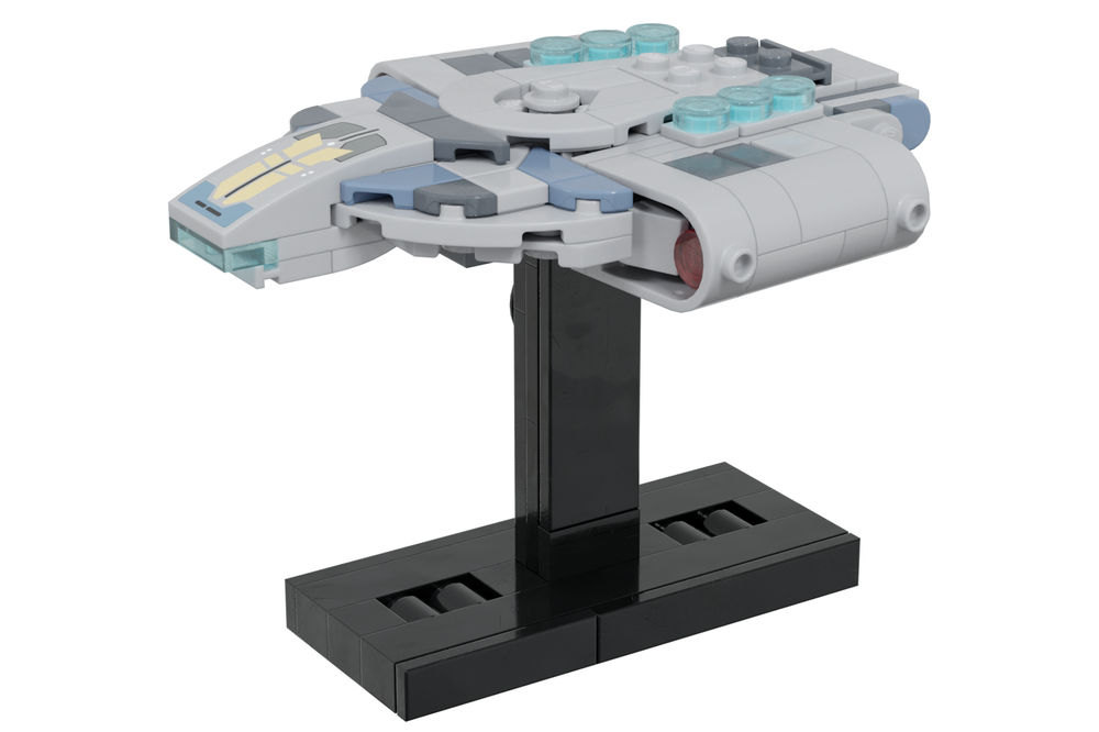 LEGO MOC Defiant class (Ent-D Scale) by Lilium Brick Yards ...