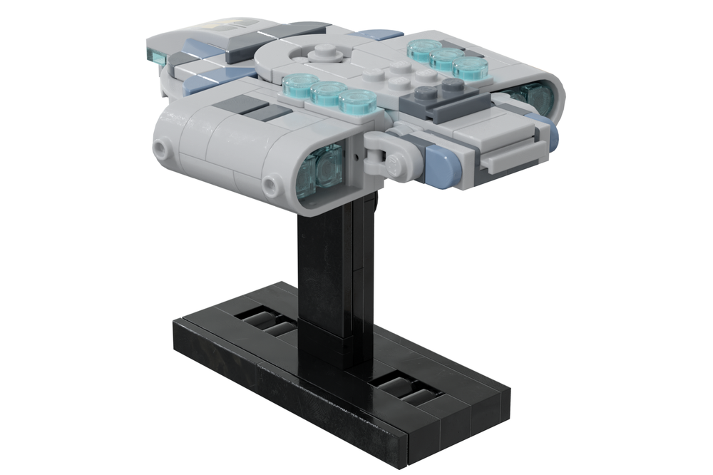 LEGO MOC Defiant class (Ent-D Scale) by Lilium Brick Yards ...