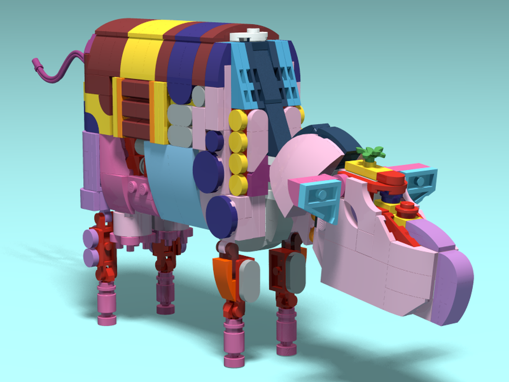 LEGO MOC-242824 Hiraeth Cow by Discordianbricks | Rebrickable - Build ...