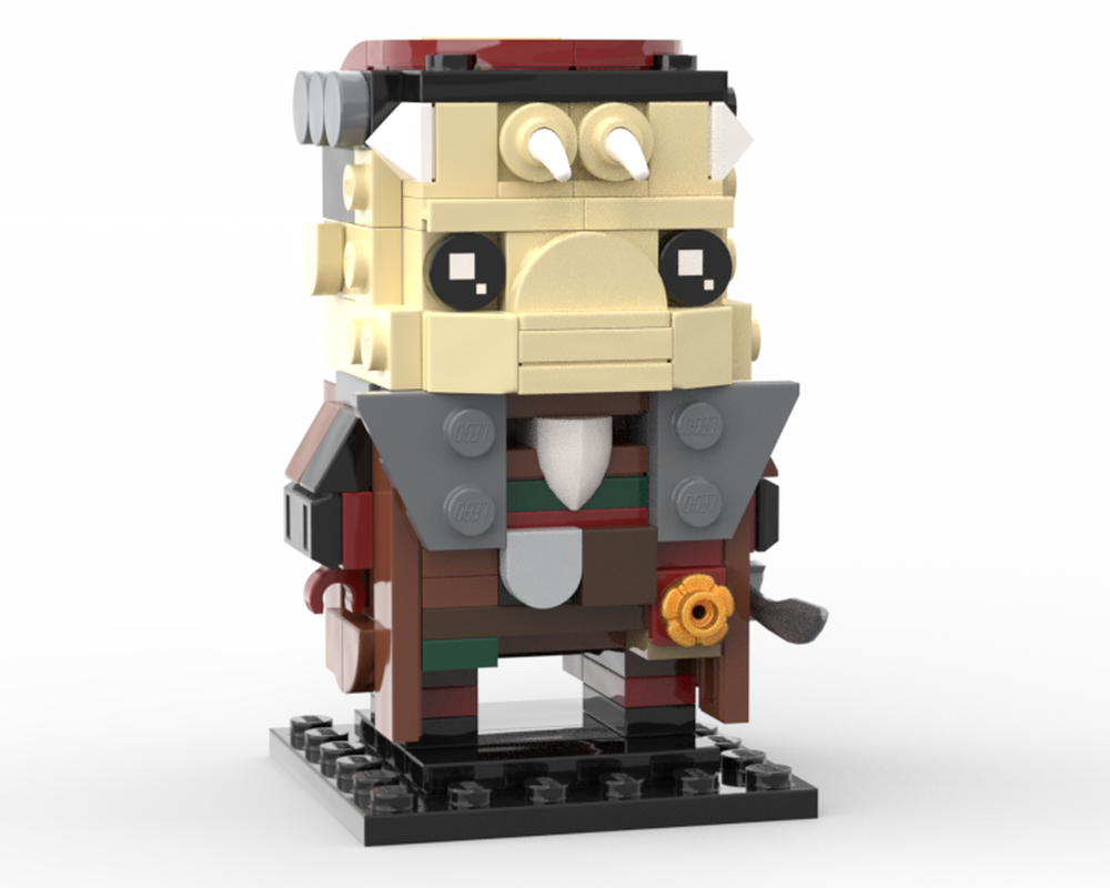 LEGO MOC Vane Brickheadz by DadIChONk | Rebrickable - Build with LEGO