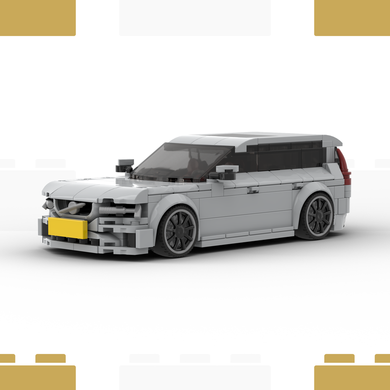 LEGO MOC-242827 Volvo V60 T8 Polestar Light Bluish Grey by Brick-My ...