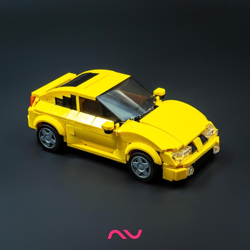 LEGO MOC Renault Megane Coupé by NV Carmocs | Rebrickable - Build with LEGO