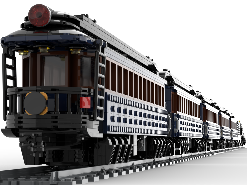 LEGO MOC Polar Express carriages by Your Brick Guy | Rebrickable ...