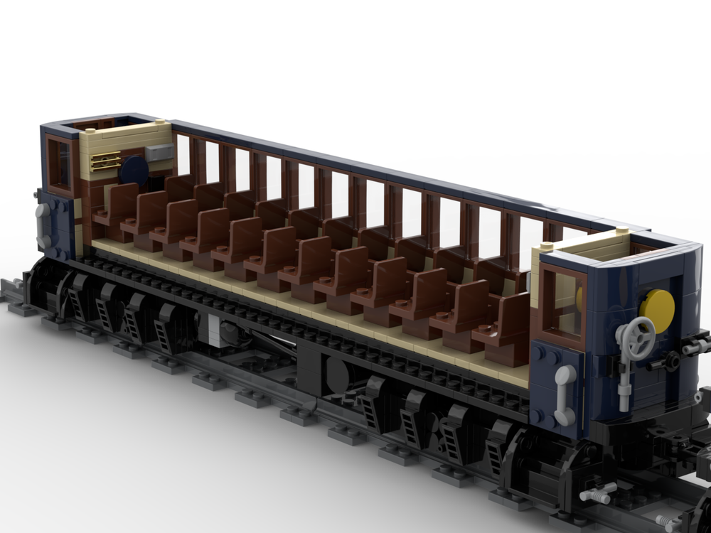 LEGO MOC Polar Express carriages by Your Brick Guy | Rebrickable ...