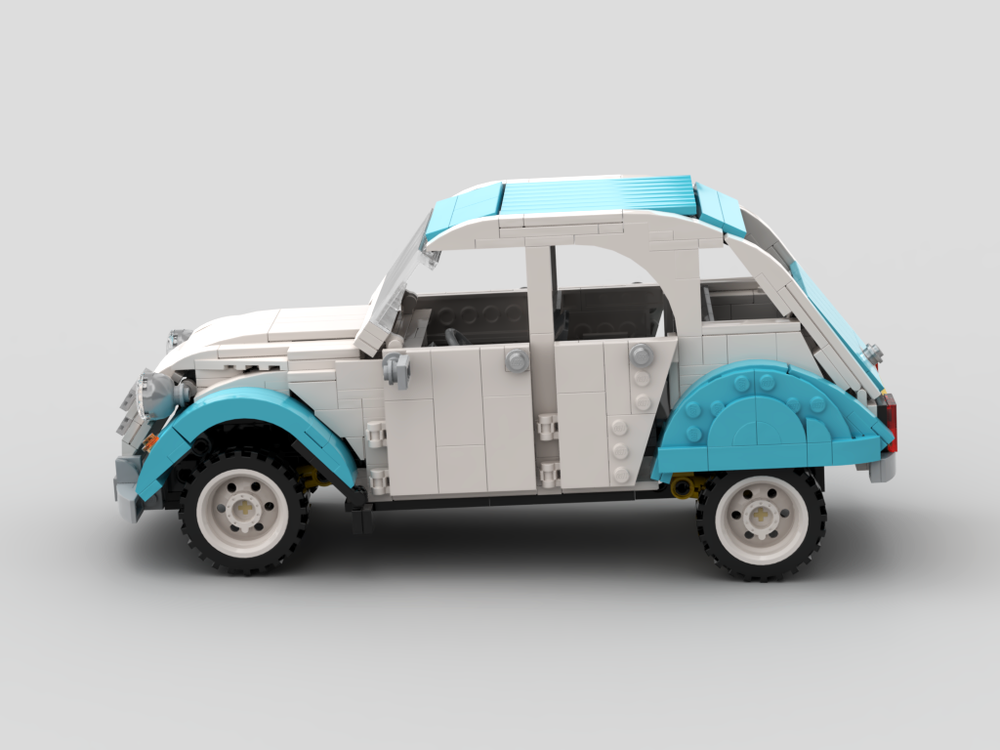 LEGO MOC Citroen 2CV Dolly by ww | Rebrickable - Build with LEGO