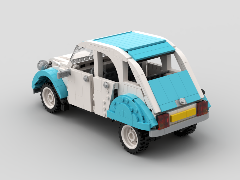 LEGO MOC Citroen 2CV Dolly by ww | Rebrickable - Build with LEGO