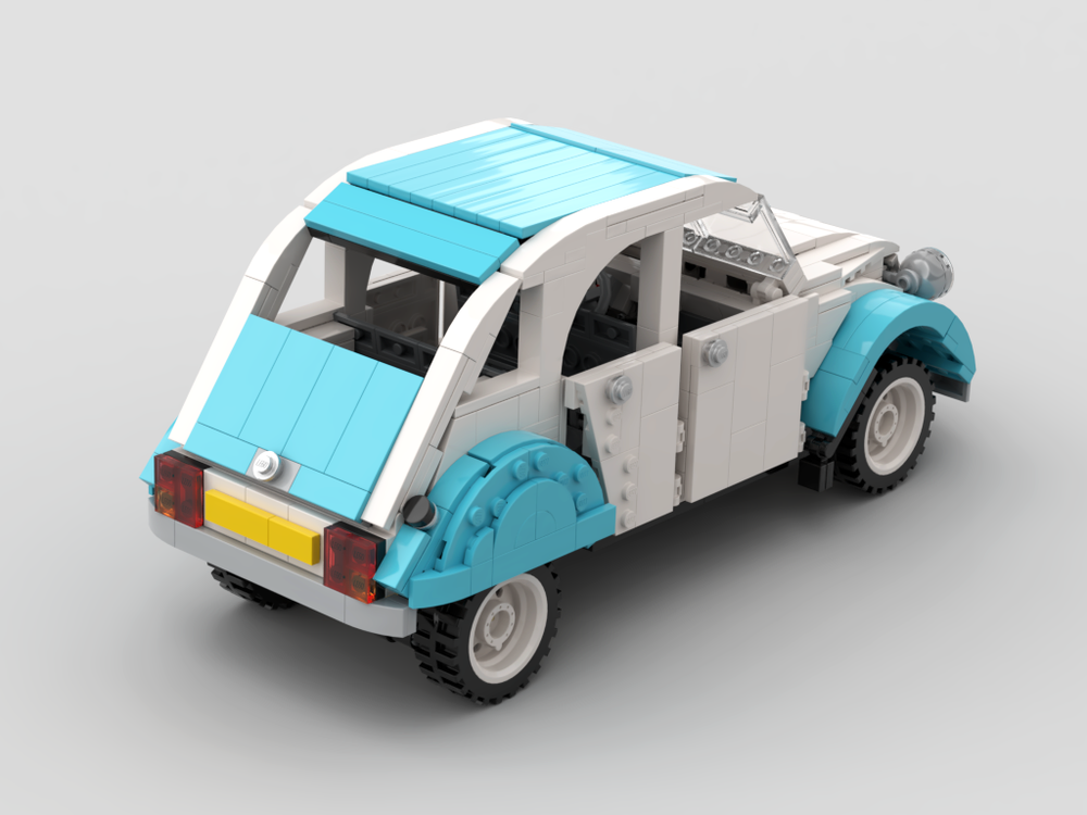 LEGO MOC Citroen 2CV Dolly by ww | Rebrickable - Build with LEGO